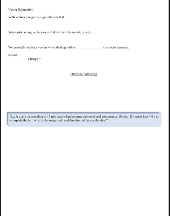 Solved Vector Addition - The Component Method There is | Chegg.com