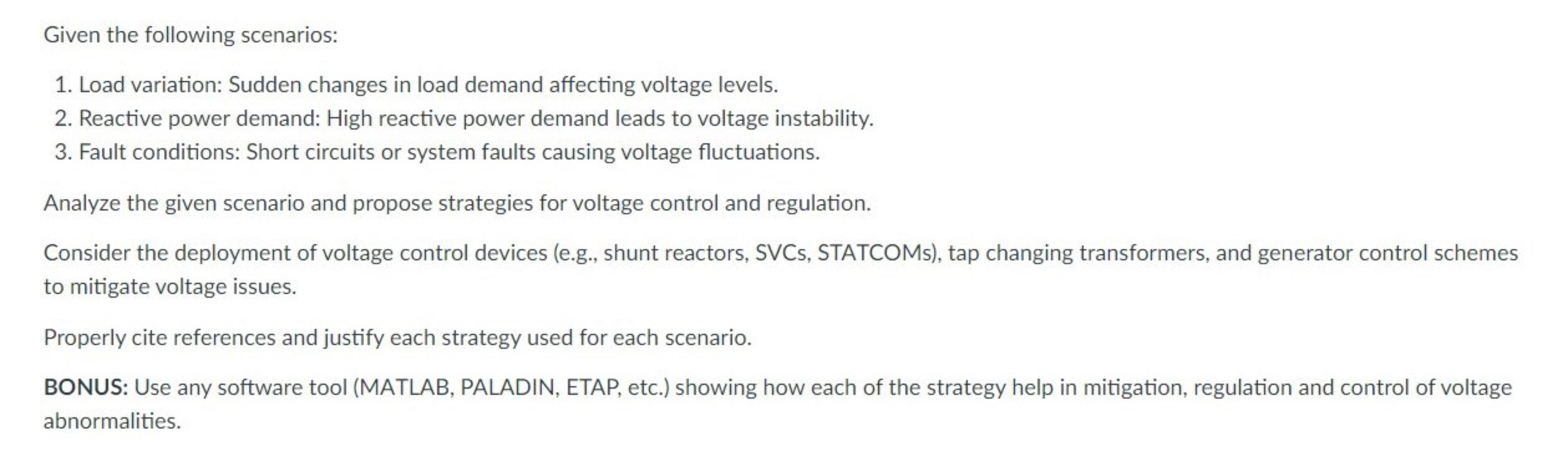 Solved electrical engineering Given the following | Chegg.com