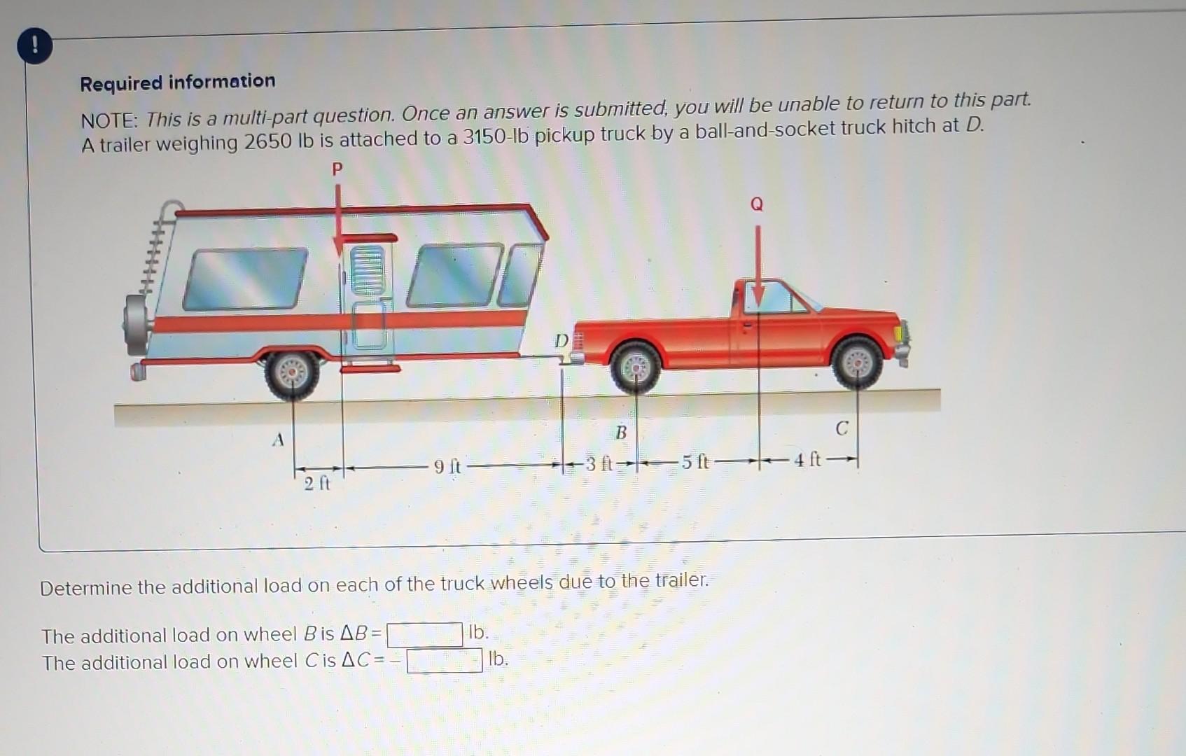 Solved Required information NOTE: This is a multi-part | Chegg.com