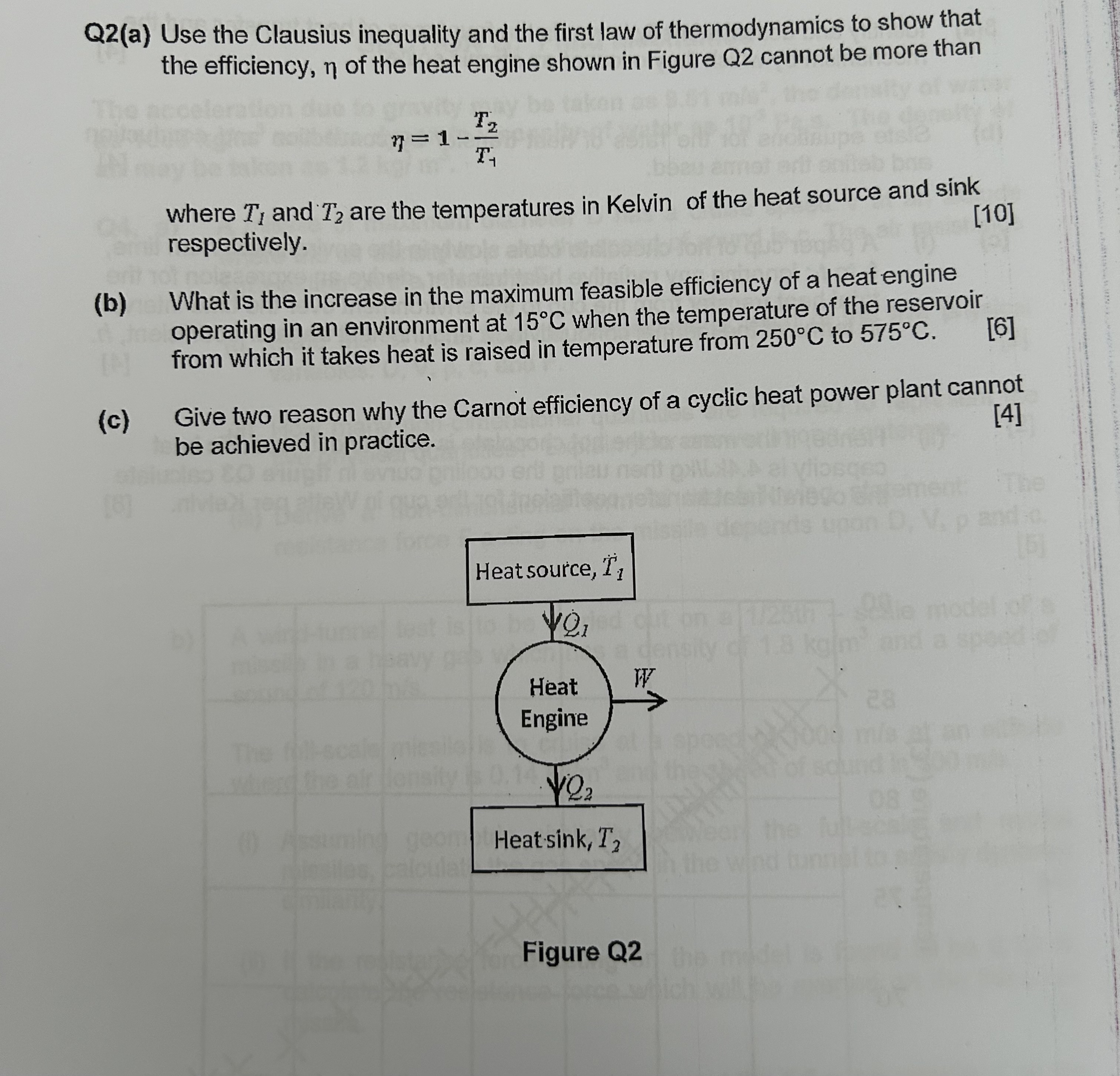 Solved Q2(a) ﻿Use the Clausius inequality and the first law | Chegg.com