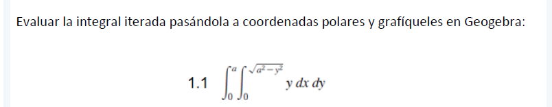 Solved Evaluate the iterated integral by converting it to | Chegg.com