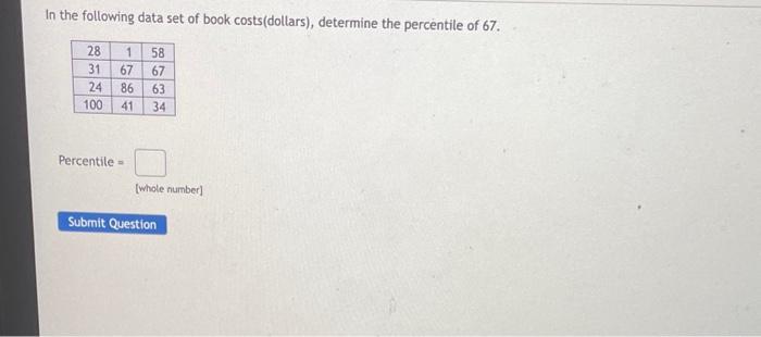 [Solved]: Calculate the mean of the sample data set represe