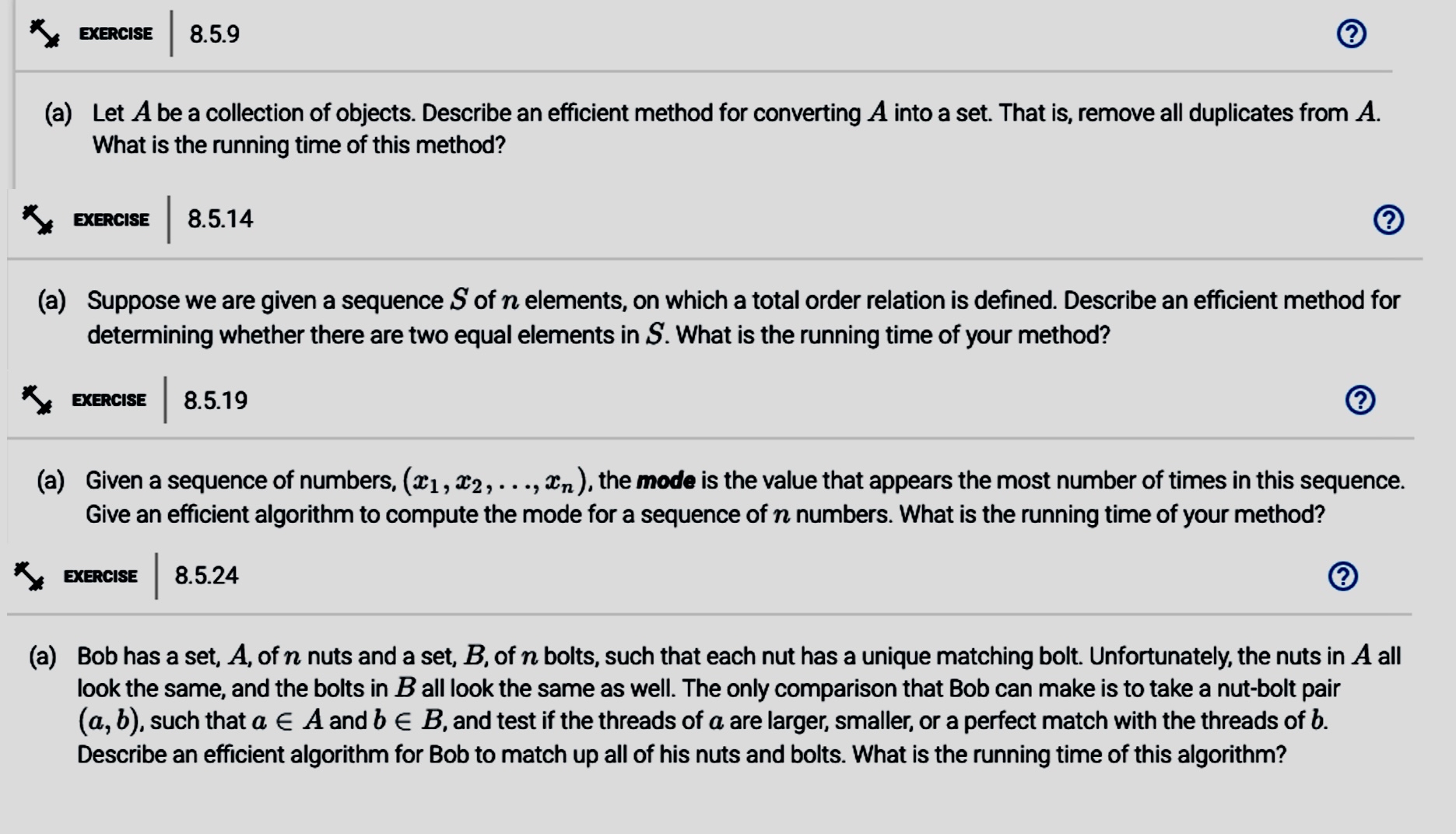 Solved EXERCISE 8.5.9(a) ﻿Let A ﻿be a collection of objects. | Chegg.com