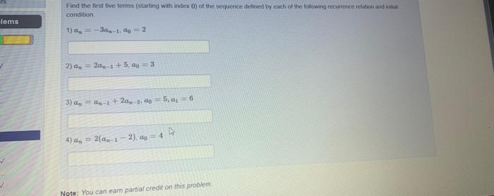 Solved An arithmetic sequence whose initial term is 1 and | Chegg.com