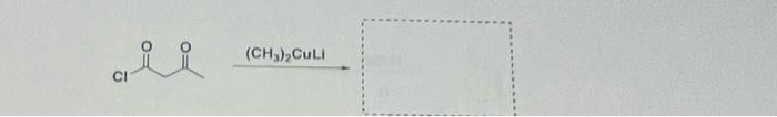 Solved (CH3)2CuLI | Chegg.com