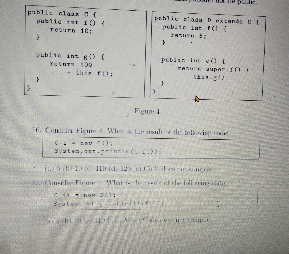 Solved Figure 416. ﻿Consider Figure 4. ﻿What is the result | Chegg.com