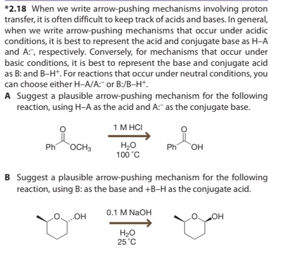 Solved *2.18 When we write arrow-pushing mechanisms | Chegg.com