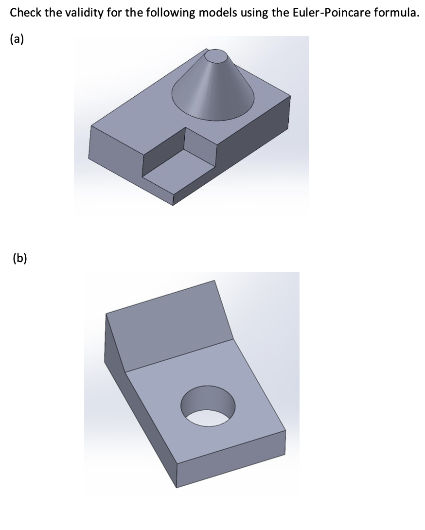 Solved Check the validity for the following models using the | Chegg.com