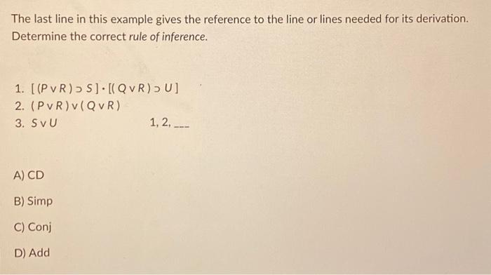 Solved The last line in this example gives the reference to | Chegg.com