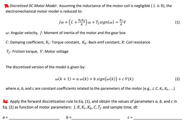 Solved 3pply the forward discretization rule to Eq. (1), | Chegg.com