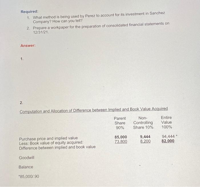 Solved PROBLEM 4-5 Consolidated Workpaper, Partially Owned | Chegg.com