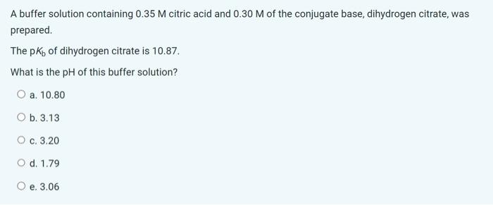 Solved Which of the following pairs of substances can be | Chegg.com