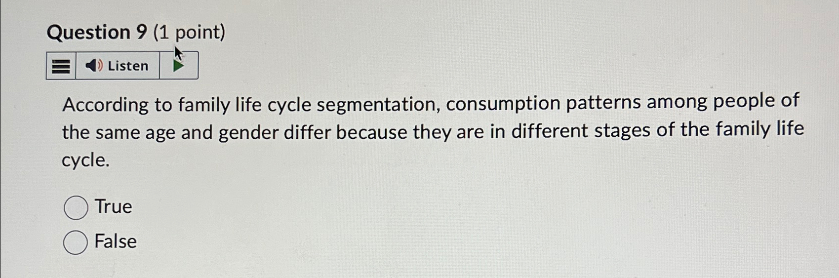 Solved Question 9 (1 ﻿point)According to family life cycle | Chegg.com