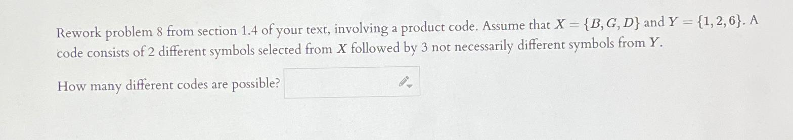 Solved Rework problem 8 ﻿from section 1.4 ﻿of your text, | Chegg.com