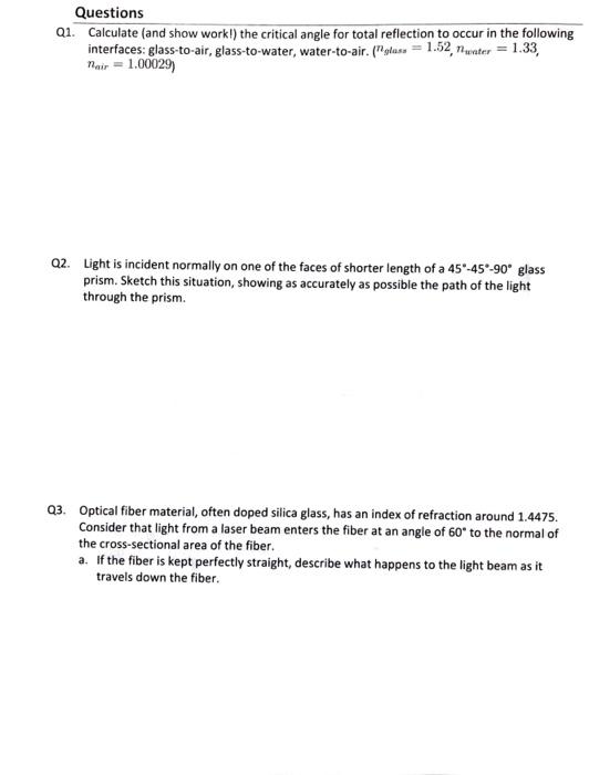 Solved Lab 13 Reflection & Refraction Introduction The speed | Chegg.com