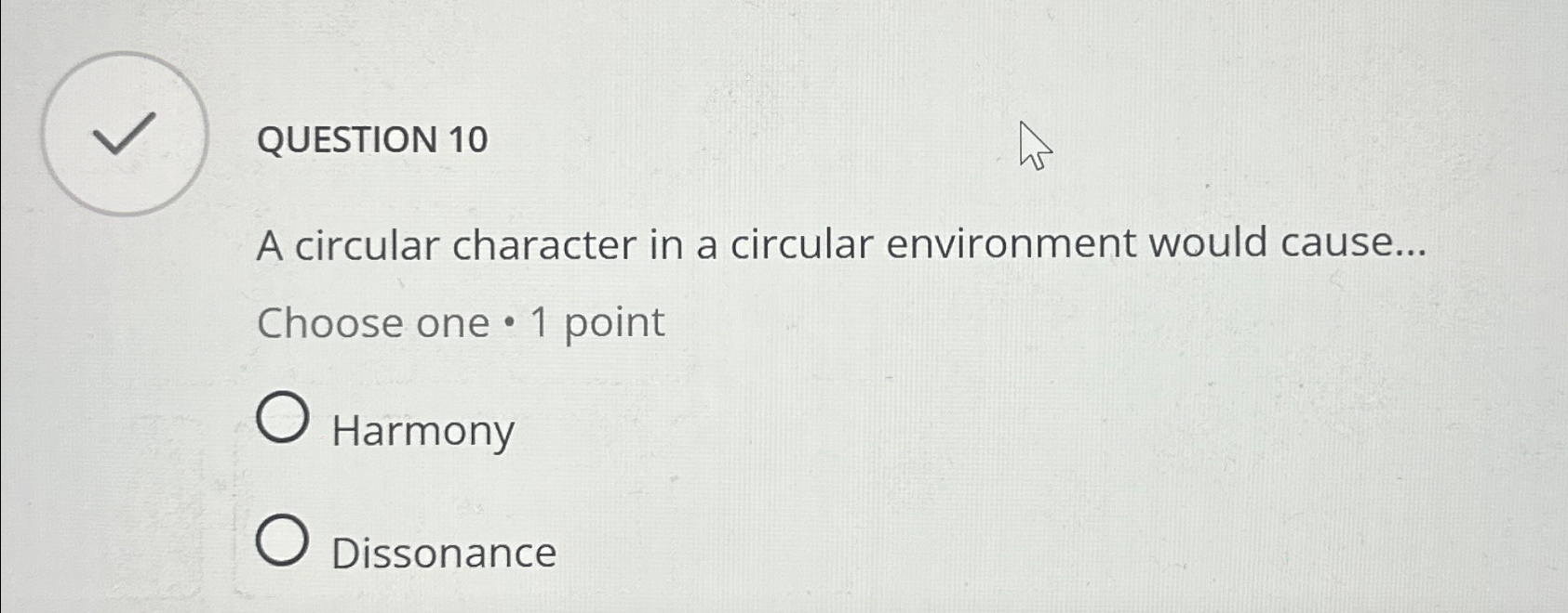 Solved QUESTION 10A circular character in a circular | Chegg.com
