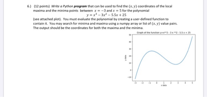 Solved 6) (12 points) Write a Python program that can be | Chegg.com
