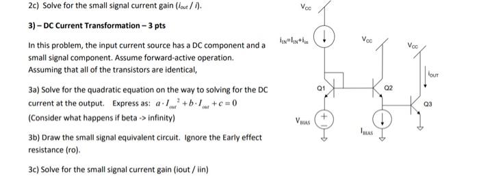 Solved 3) - DC Current Transformation -3 pts In this | Chegg.com