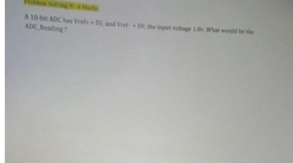 Solved ADC. Reading? | Chegg.com