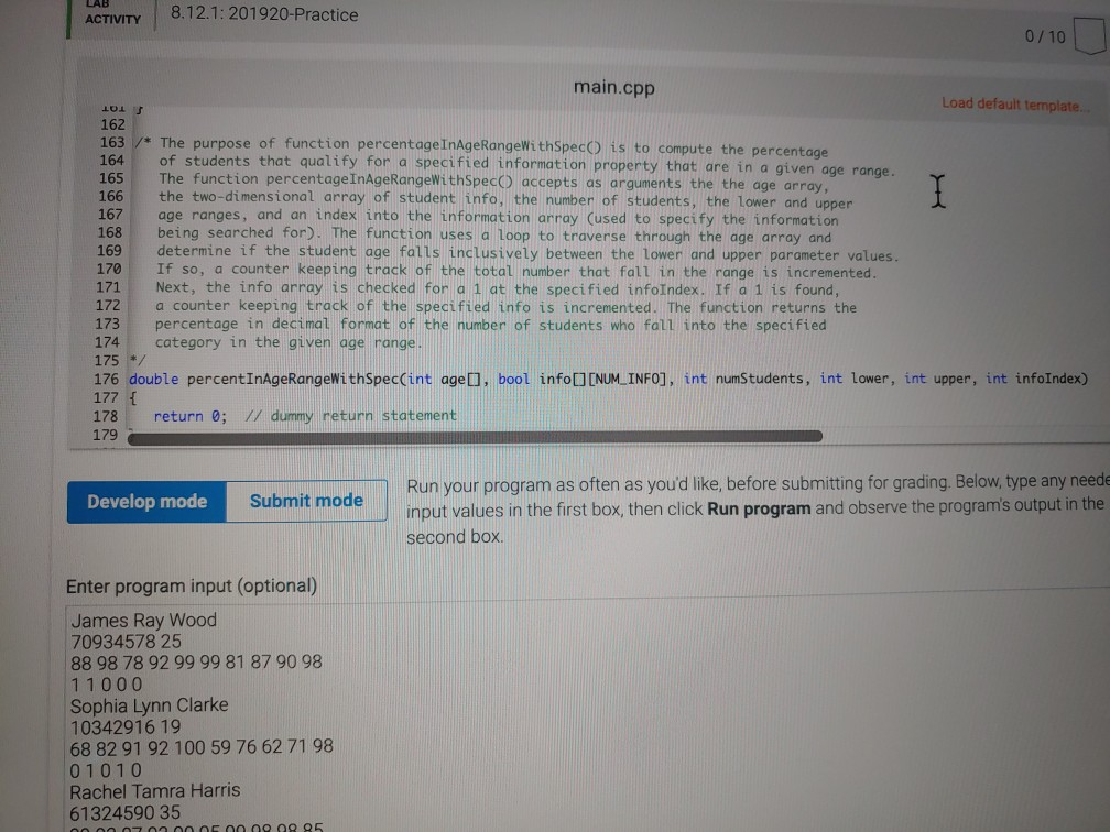 Solved I need more. I already have a code just let me know | Chegg.com