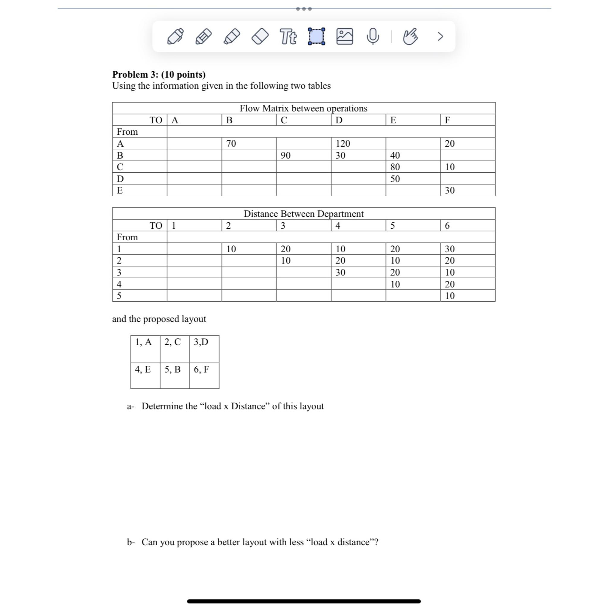 Solved Problem 3: (10 ﻿points)Using the information given in | Chegg.com