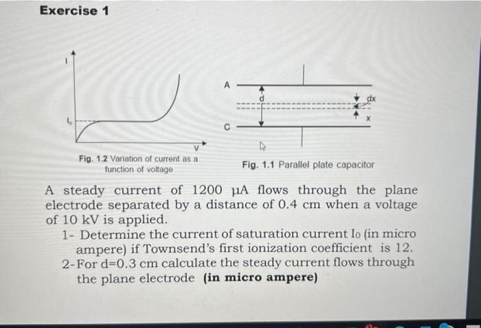 Solved Determine the current of saturation current Io (in | Chegg.com