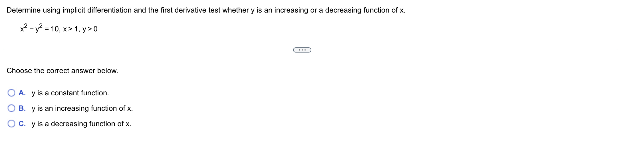 Solved Determine using implicit differentiation and the | Chegg.com