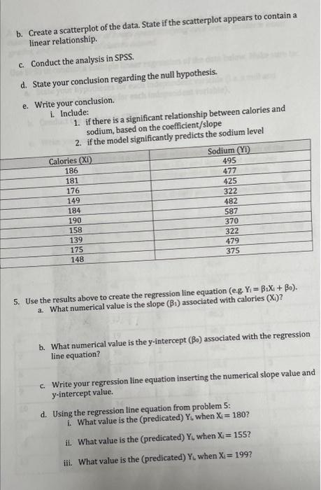 Solved Use SPSS to conduct a simple linear regression of the | Chegg.com
