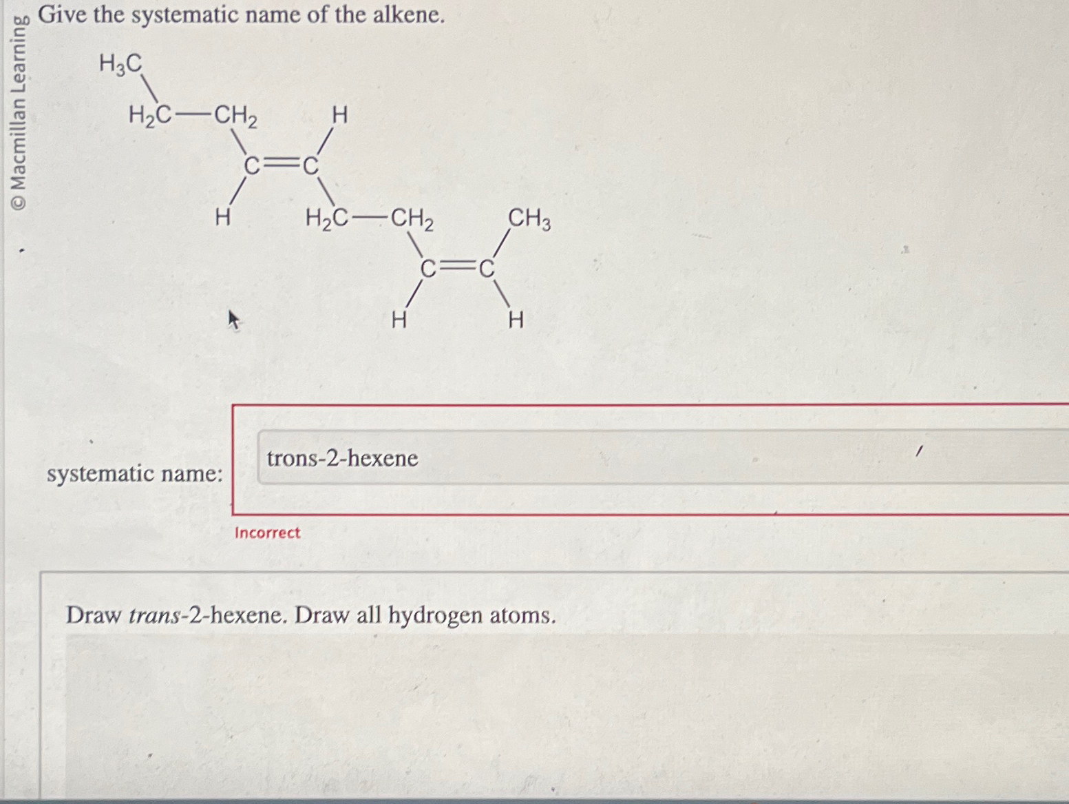 Solved Give the systematic name of the alkene.systematic | Chegg.com Solved Give the systematic name of the alkene.systematic | Chegg.com
