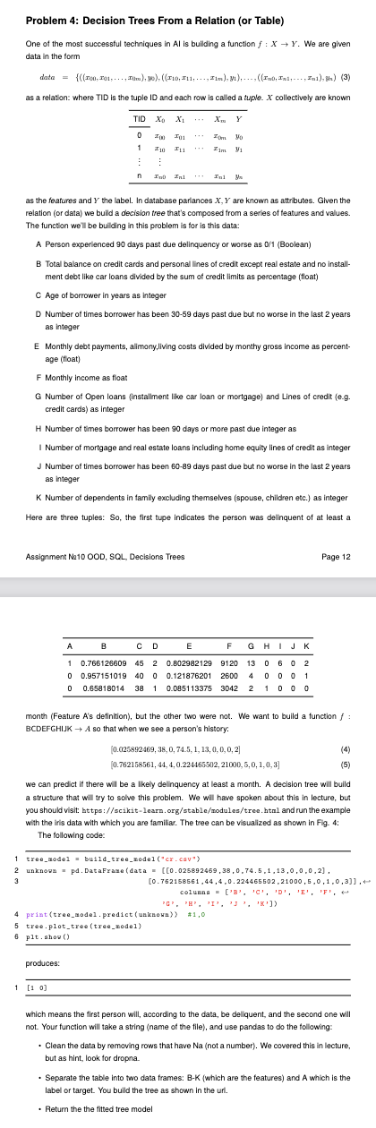 Solved Solve the following problem in python:Problem 4: | Chegg.com