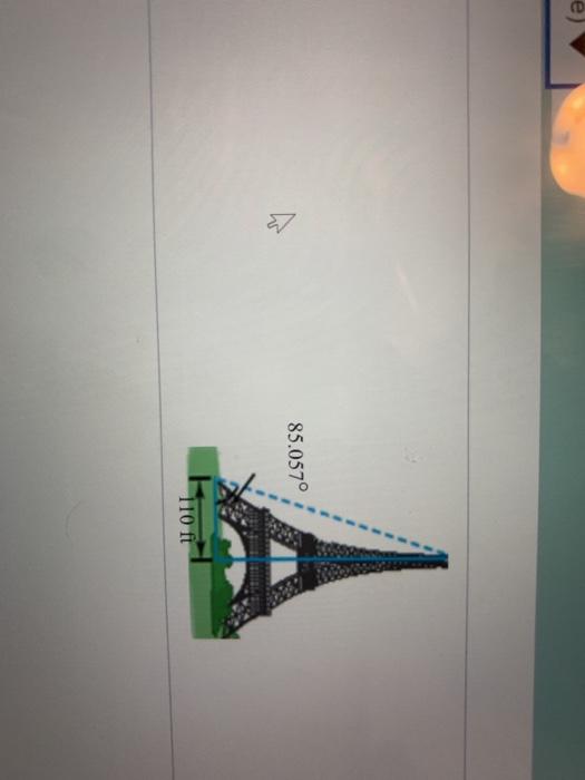 Solved Find the height of the lower using the information | Chegg.com
