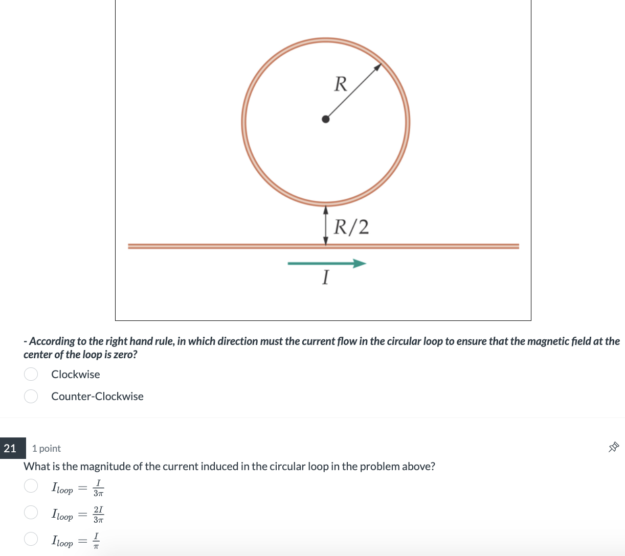 Solved What is the magnitude of the current induced in the | Chegg.com
