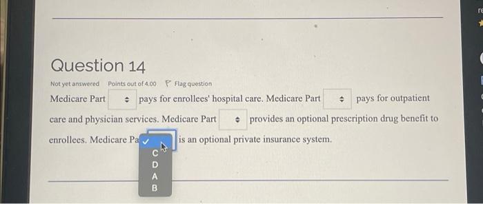Solved Question 14 Notyet answered Points out of 4.00 P | Chegg.com Solved Question 14 Notyet answered Points out of 4.00 P | Chegg.com