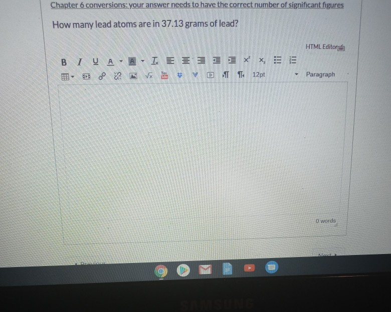 Solved Chapter 6 conversions: your answer needs to have the | Chegg.com