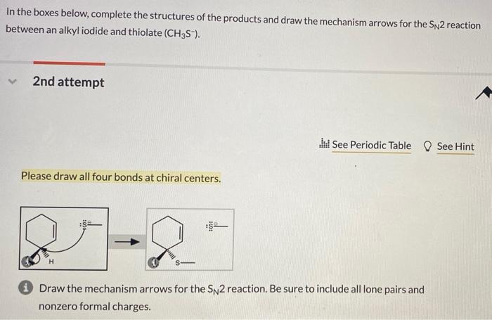 Solved In the boxes below, complete the structures of the | Chegg.com