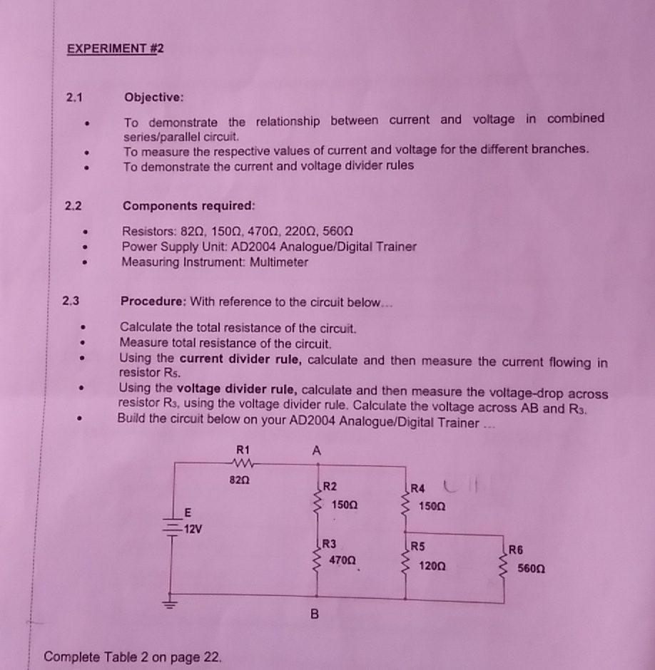 Solved EXPERIMENT #22.1 ﻿Objective:To demonstrate the | Chegg.com