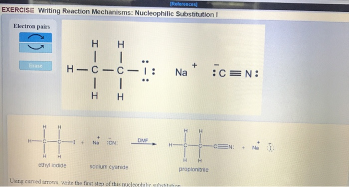 Solved [References] EXERCISE Writing Reaction Mechanisms: | Chegg.com