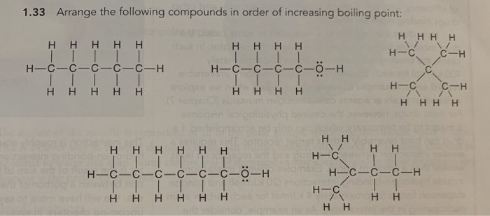 Solved 1.29 Identify whether each of the following compounds | Chegg.com