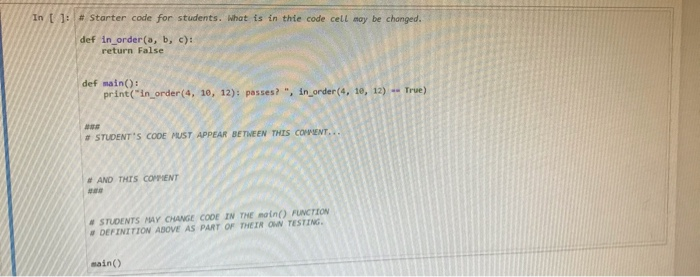Solved In 1: # Starter code for students. What is in the | Chegg.com