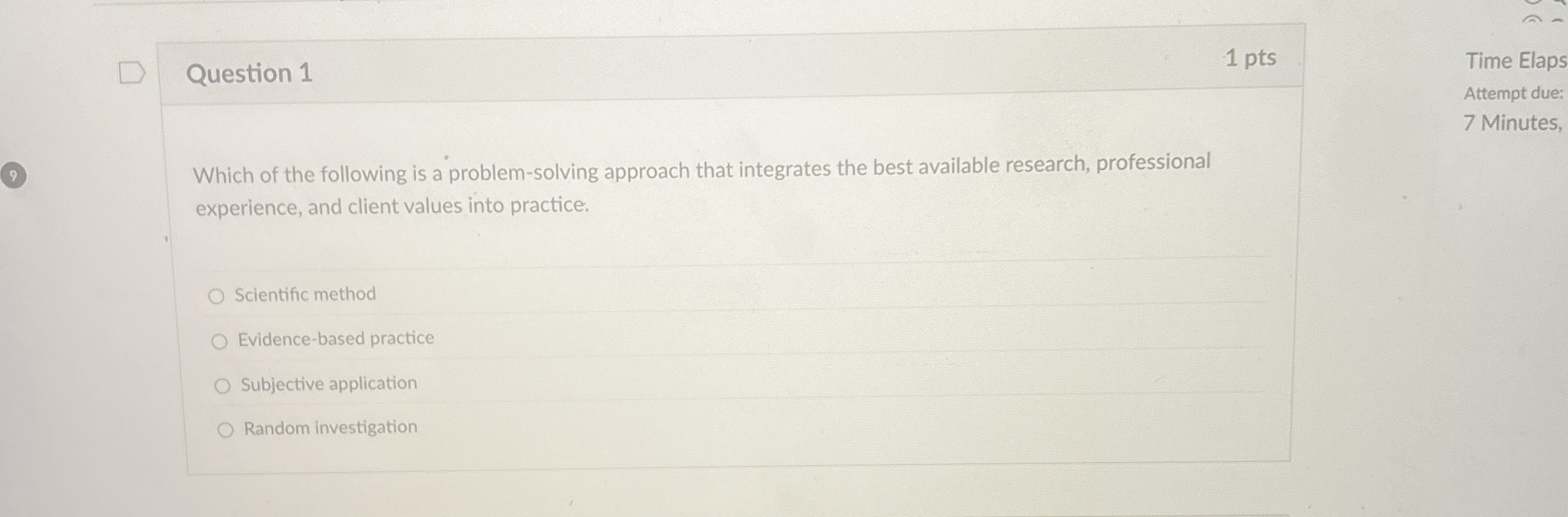 Solved Question 1Which of the following is a problem-solving | Chegg.com