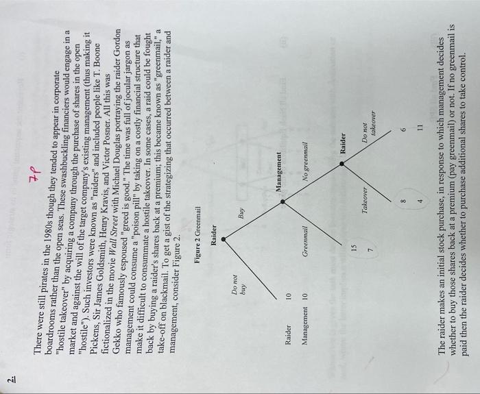 This is a game theory question. Please answer it | Chegg.com