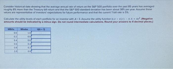 Solved Consider historical data showing that the average | Chegg.com