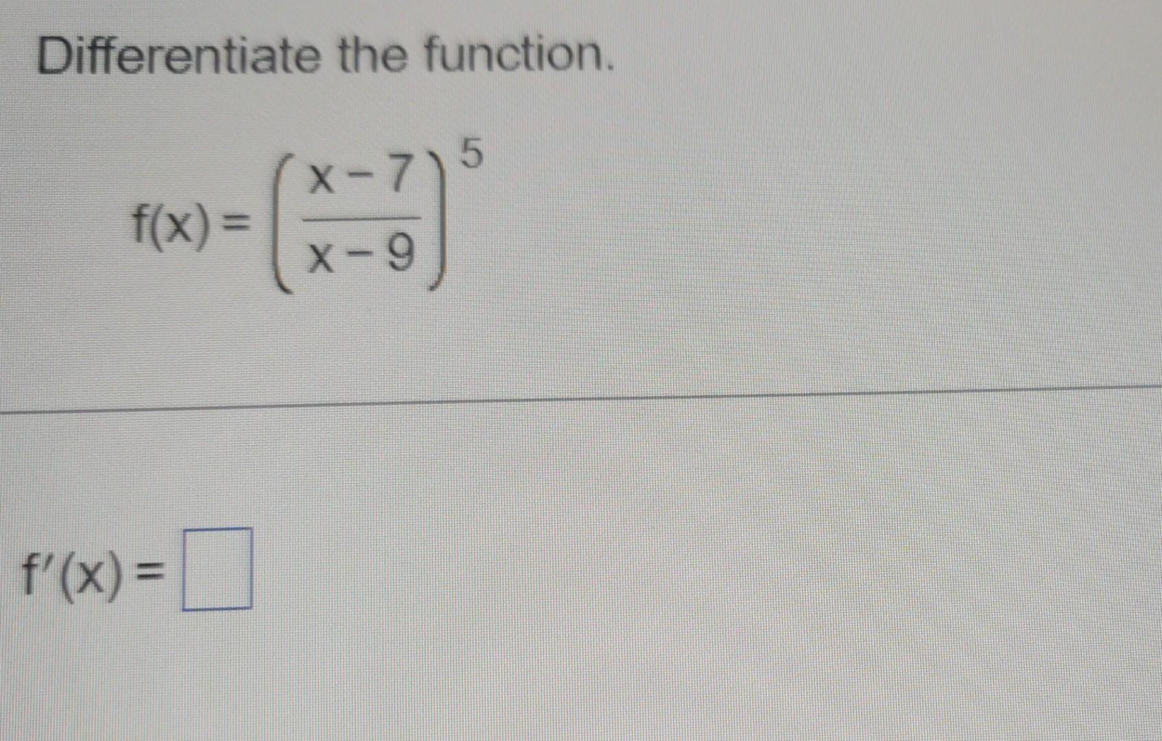 Solved Differentiate the given function. y=x(x2+3)3 | Chegg.com