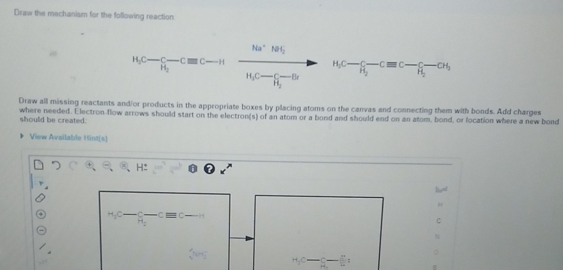 Solved Draw the mechanism for the following reaction Draw | Chegg.com