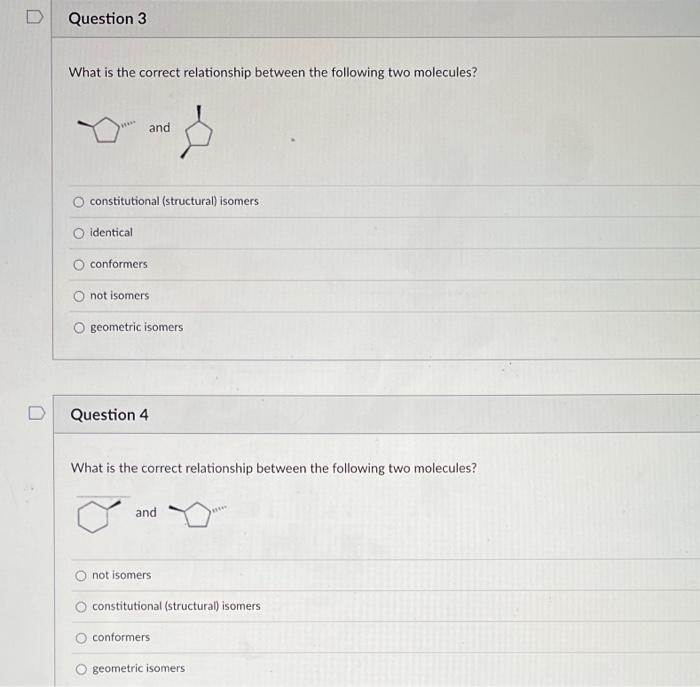 Solved What is the correct relationship between the | Chegg.com
