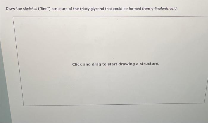 Solved Draw the skeletal ("line") structure of the | Chegg.com