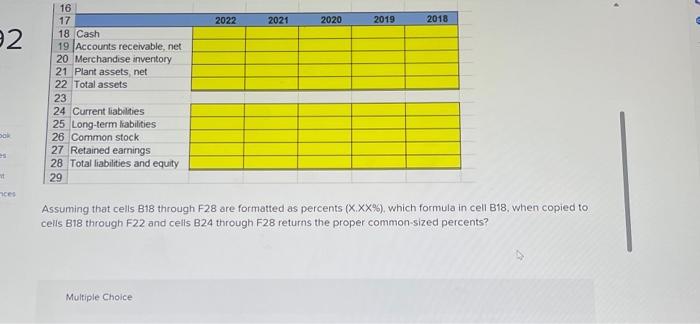 Solved Applying Excel 12: Absolute cell references | Chegg.com