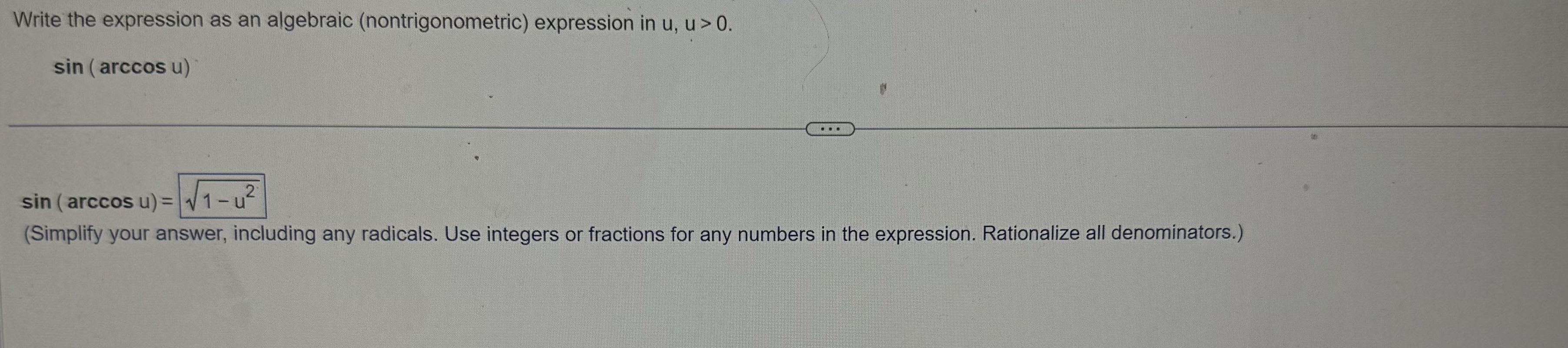 Solved Write the expression as an algebraic | Chegg.com