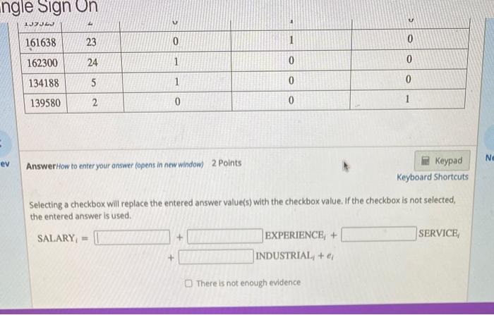 Solved Suppose the following data were collected from a | Chegg.com