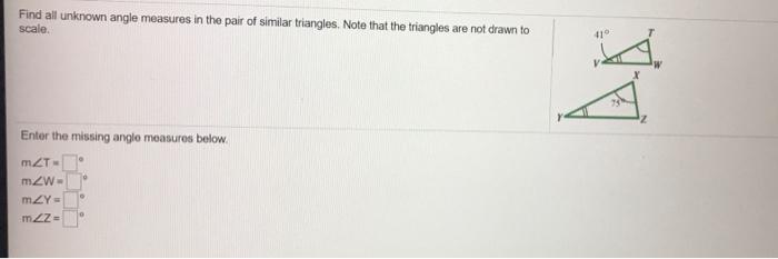 Solved Find all unknown angle measures in the pair of | Chegg.com
